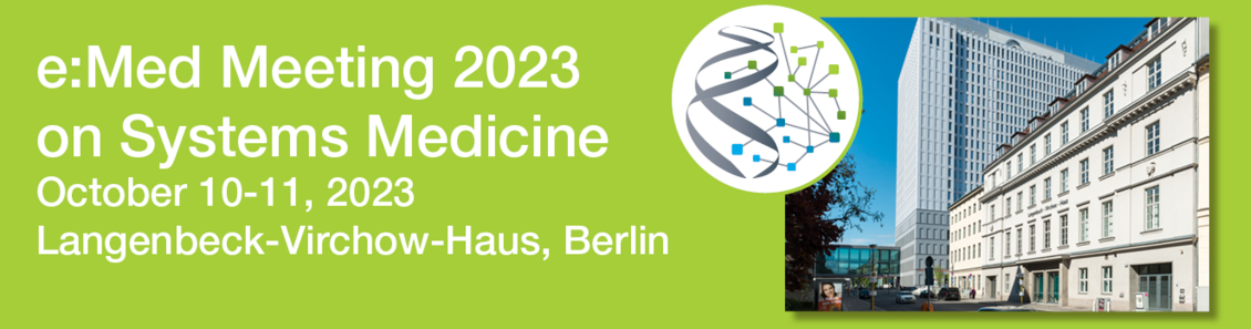 e:Med Meeting 2023 on Systems Medicine | Morpheus
