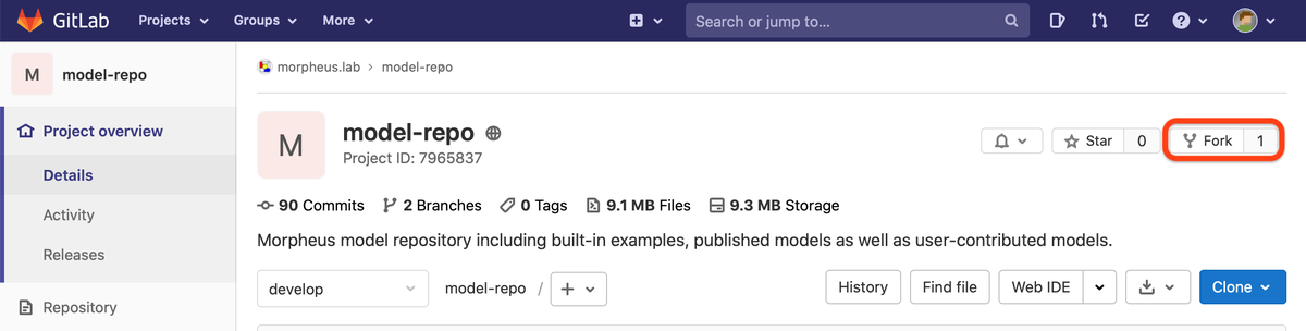 Submit Model | Morpheus
