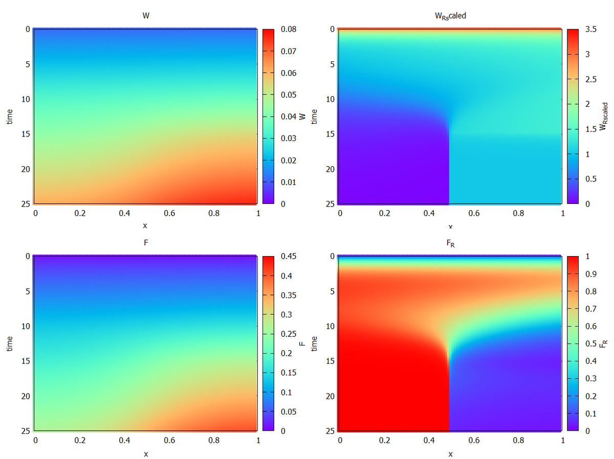 Lateral Line Primordium in 1D | Morpheus